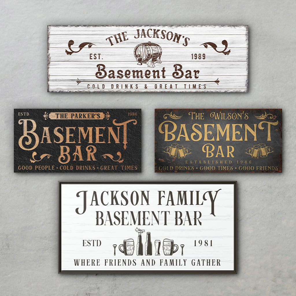 Basement Bar Signs – Clik Elite